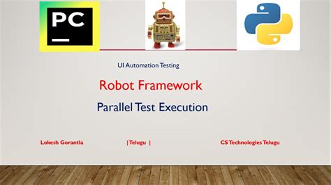 Python Robot Framework Part 24 How To Run Parallel Test Execution In