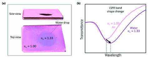 Refractive Index Sensing Using Lspr In Gold Nanoparticles With A Water Download Scientific