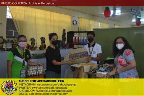 Cbsua Sipocot Initiates Community Pantry Cbsua