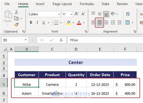 How To Align Data In Excel Explained In Detail ExcelDemy