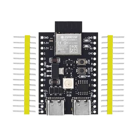 Esp32 C3 Dual Type C Wifi Bluetooth Ble 50 Devkitm 1 Core Development Controllerstech®