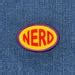 Nerd Patch Smart Geek Brainiac Techie Programmer Badge 3 Iron On Etsy