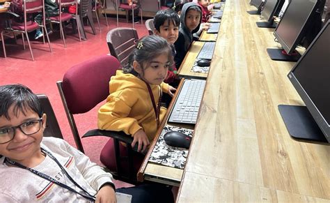 A Day Of Learning And Fun Class Pp Explores The Computer Lab