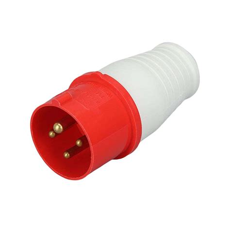 16a 4pin Male Industrial Socket