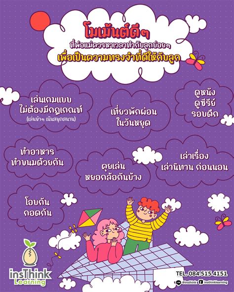 Insthink Learning เวลามักจะผ่านไปเร็วแปป ๆ ลูก ๆ ของเราก็โตขึ้นอย่างรวดเร็ว ถ้ามีโอกาสหรือเวลา
