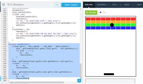 1113 Breakout Rcodehs