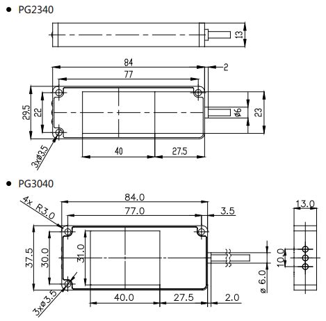 PG Series Miniature Counting Sensor IMS Sensor