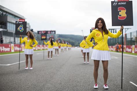 formula 1 s sexy grid girls trackside models have been banned due to