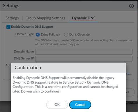 configure dynamic dns updates for prisma access managed by panorama