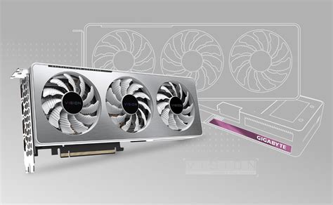 Gigabyte GeForce RTX 3060 Ti Vision OC - karta do gier w białej wersji