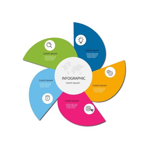 Premium Vector Vector Infographic Label Design Template With Icons