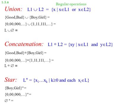 Regular Expressions Section 13 Also 11 12 Csc 4170 Theory Of