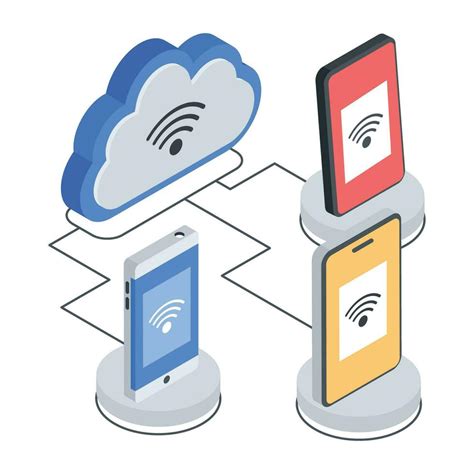 Iot Isometric Icon 36772015 Vector Art At Vecteezy
