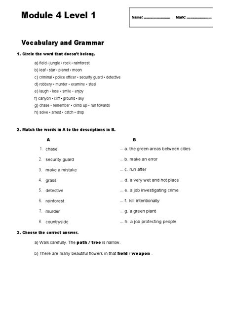 Module 4 Level 1 V1 Pdf