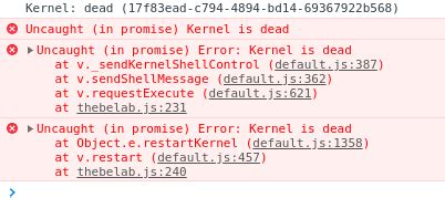 Handle Binders And Kernels Dying Issue 255 Jupyter Book Thebe GitHub