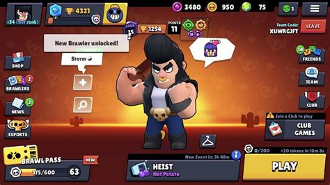 Rank 35 Bull Rbrawlstars