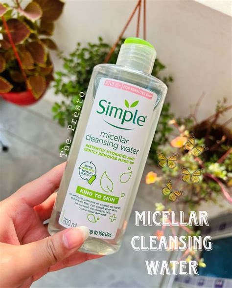 Simple Micellar Cleansing Water Be Glam By Safrin