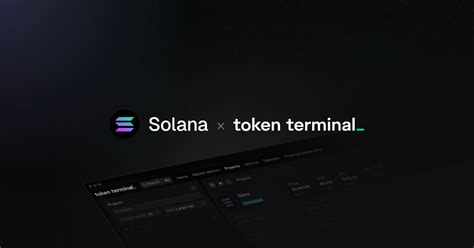 solana overview token terminal