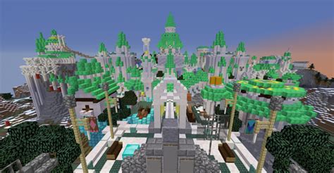 Runescape Prifddinas In Minecraft By Me7176 Minecraft Map