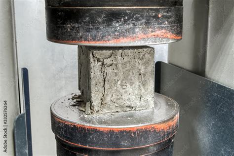 Concrete Cube After A Compressive Strength Test The Test Sample Hot Sex Picture