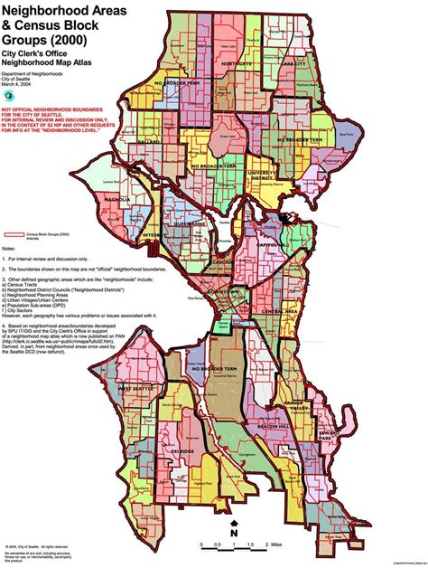 Seattle Neighborhood Map