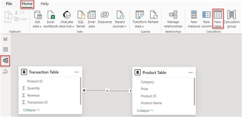Create A New Table From An Existing Table In Power BI
