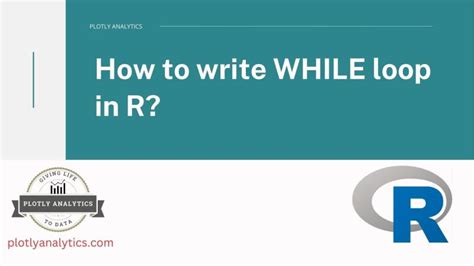 Siddharth Sahasrabudhe On Linkedin How To Write While Loop In R