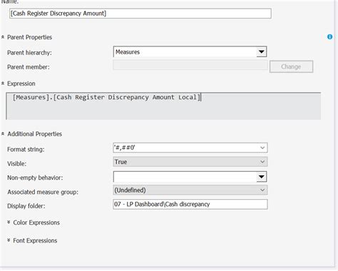 Ssas Mesure Source Table Stack Overflow