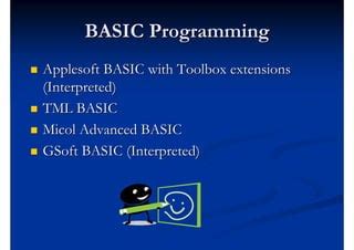 Apple Iigs Programming K Fest Ppt