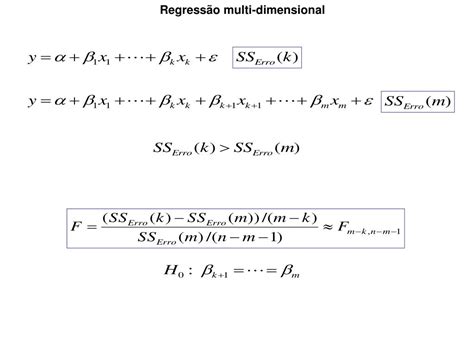 PPT Aula 10 Regressão Linear Múltipla PowerPoint Presentation free download ID 3961778