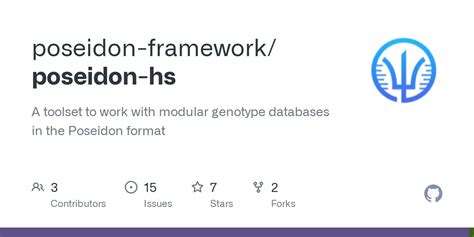 Github Poseidon Frameworkposeidon Hs A Toolset To Work With Modular