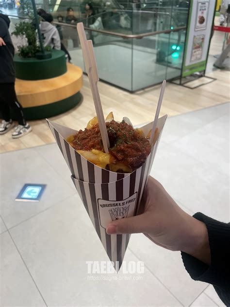 행궁동에서 넘어온 잊지 못할 감자튀김 브리쉘프라이 화서 스타필드점 후기