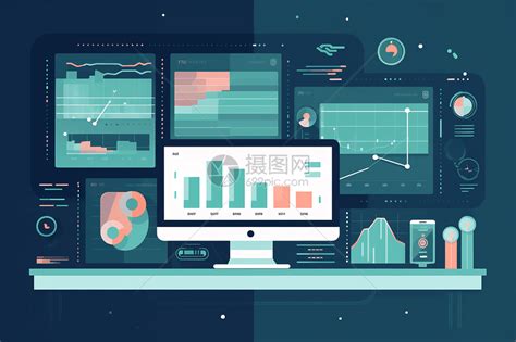 电脑分析数据插画图片下载 正版图片600258584 摄图网 电脑分析数据插画图片下载 正版图片600258584 摄图网