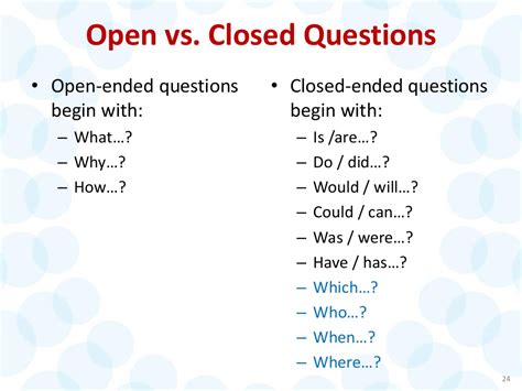 Open Ended Question Business Examples At Rita Clark Blog