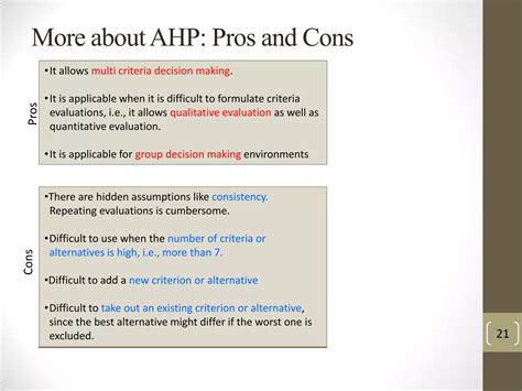 Analytic Hierarchy Process Pptx