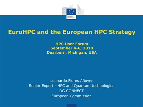 EuroHPC And European HPC Strategy PPT