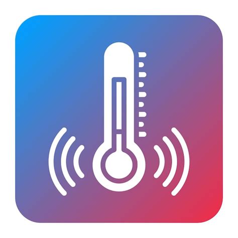 Premium Vector Temperature Sensor Icon Vector Image Can Be Used For Sensors