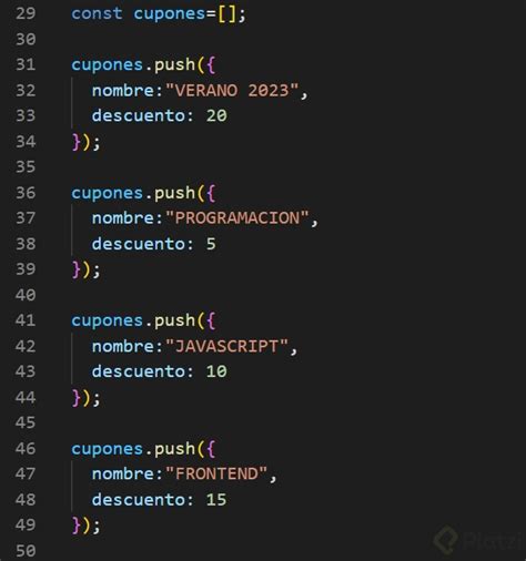 Crear Una Calculadora De Descuentos En Base A Cupones 🎫🎫 Utilizando Arrays Y Objetos
