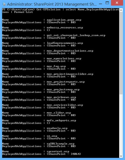 Uninstall Spsolution This Solution Contains Resources Scoped For A Web Application Debug To