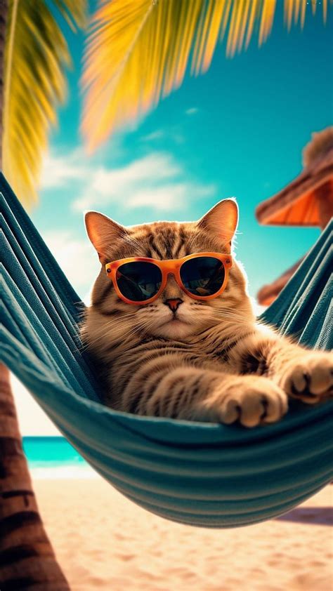 Summer Cat Wallpapers 4k Hd Backgrounds On Wallpaperbat