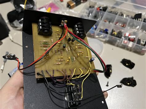 Modded Ehx Big Muff Pi Makes Constant Beep Noise After Adding Power Dc Jack Rdiypedals