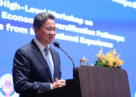 លោក ស៊ុន ចាន់ថុល៖ ការបង្កើនពិពិធកម្មសេដ្ឋកិច្ច ជារឿងចាំបាច់ដើម្បីសម្រេចចក្ខុវិស័យកម្ពុជាឆ្នាំ២០៥០