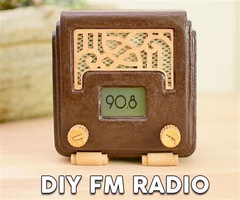 Art Deco Fm Radio Project Using Arduino Arduino Projects Fm Radio Arduino Radio