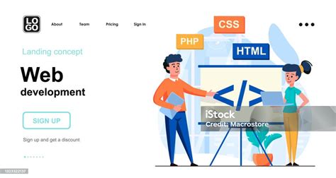 웹 개발 웹 개념입니다 코드를 코딩하는 프로그래머 팀 다른 프로그램 언어로 작동합니다 사용자 장면의 템플릿입니다 웹 사이트에