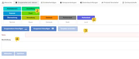 Group Levels And Types Tab Neuroomnet Dokumentation