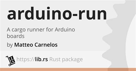 Arduino Run — Rust Application Librs