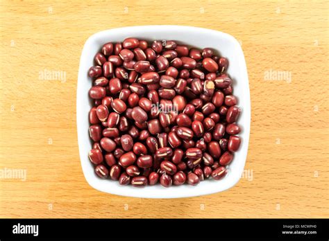 The Adzuki Beans Vigna Angularis Is A Small Red Bean Rich In Carbohydrates Dietary Fiber