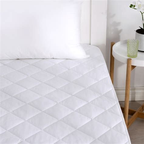 Essn Quilted Cotton Mattress Protector Temple And Webster