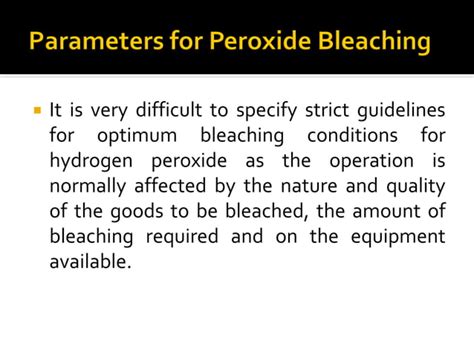 Bleaching Process In Textile Processing Pdf Candle And Soap Making