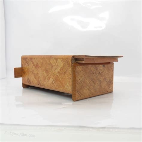 Antiques Atlas Fabulous Vintage Wooden Parquetry Puzzle Box